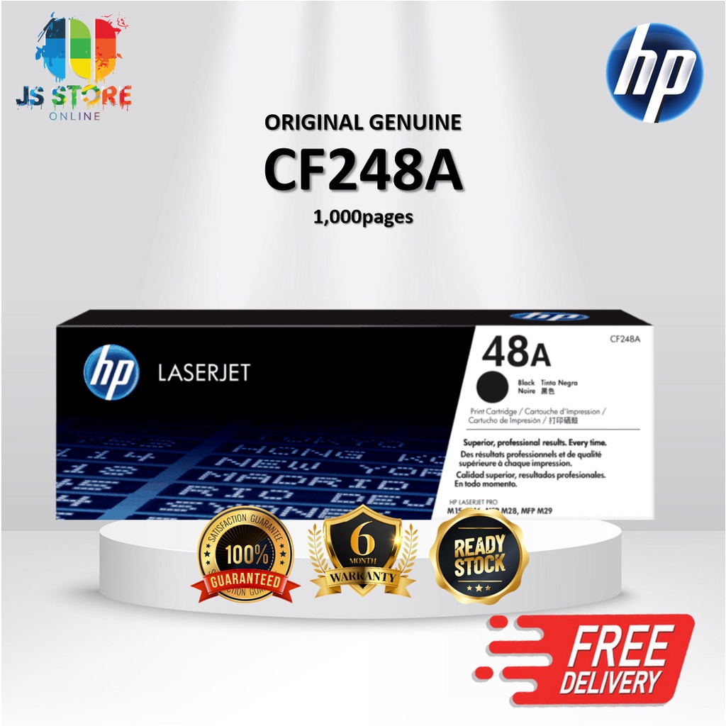 [💯100% ORIGINAL💯]HP 48A CF248A 248A Black LaserJet Toner Cartridge ...