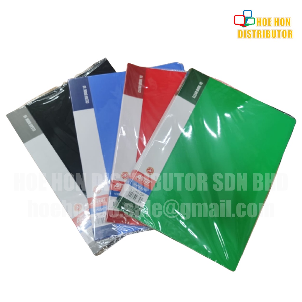 Clear Book Holder A4 10 Pockets Pages Certificate Paper Sheets ...