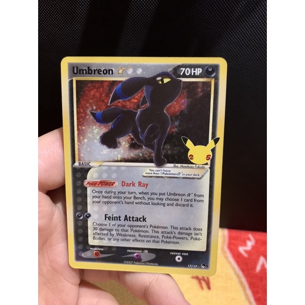 Pokemon Tcg - Umbreon Gold Star | Shopee Malaysia