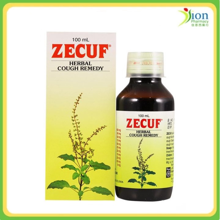 ZECUF HERBAL COUGH REMEDY 100ML | Shopee Malaysia
