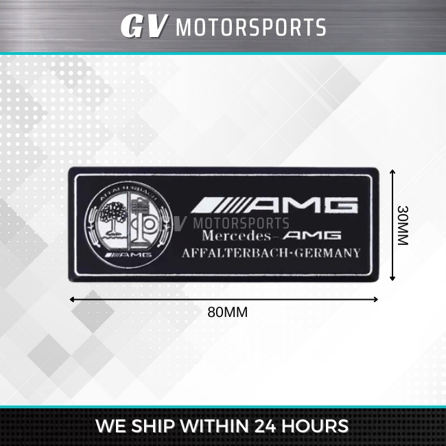 READY STOCK Mercedes Benz AMG Brabus Affalterbach Apple Tree Emblem ...