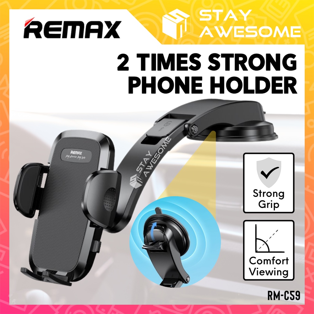 REMAX In Car Phone Holder Dashboard Phone Holder Phone Stand Phone ...