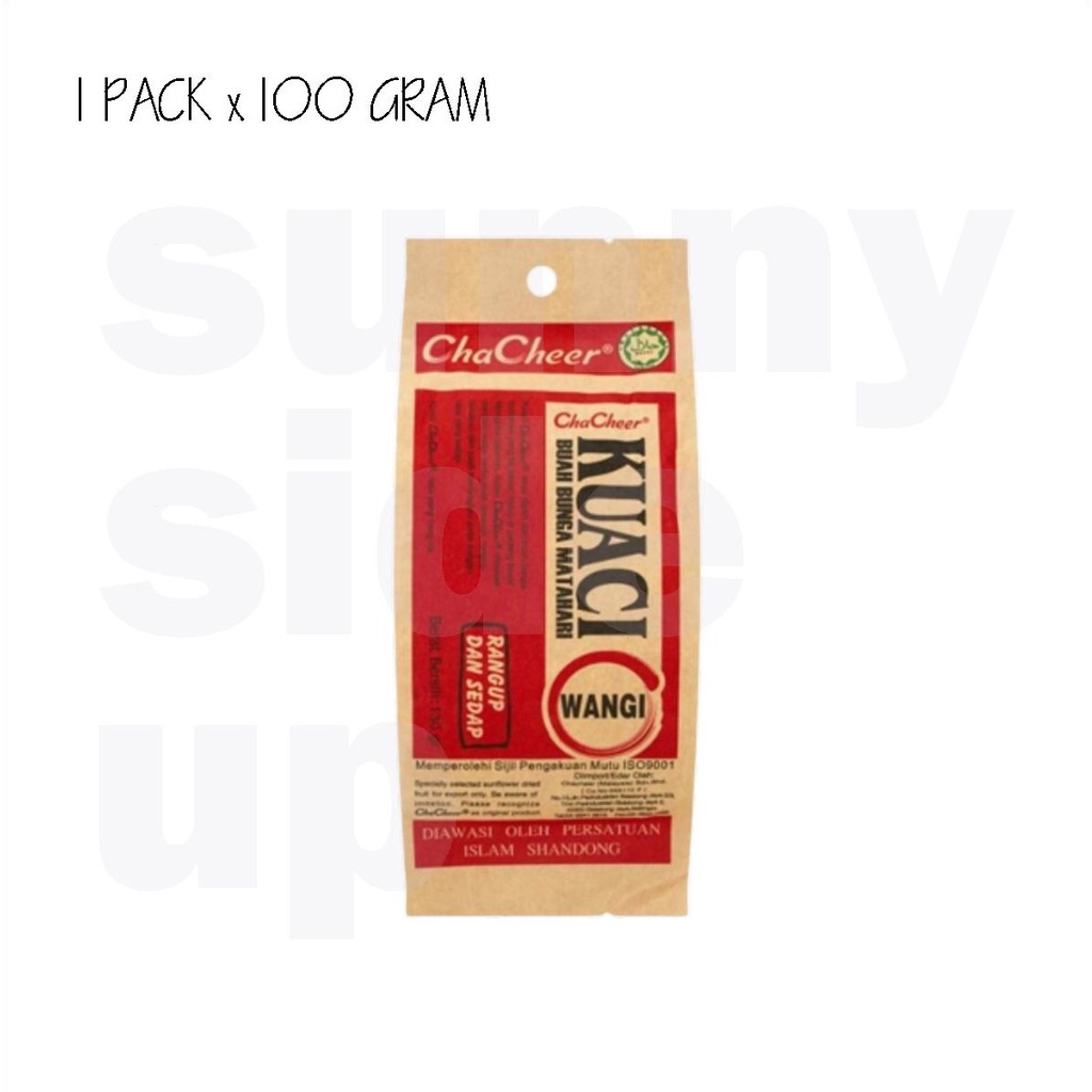 [SUNNY] ChaCheer Kuaci Sunflower Seeds 40g | 100g | 220g | Shopee Malaysia