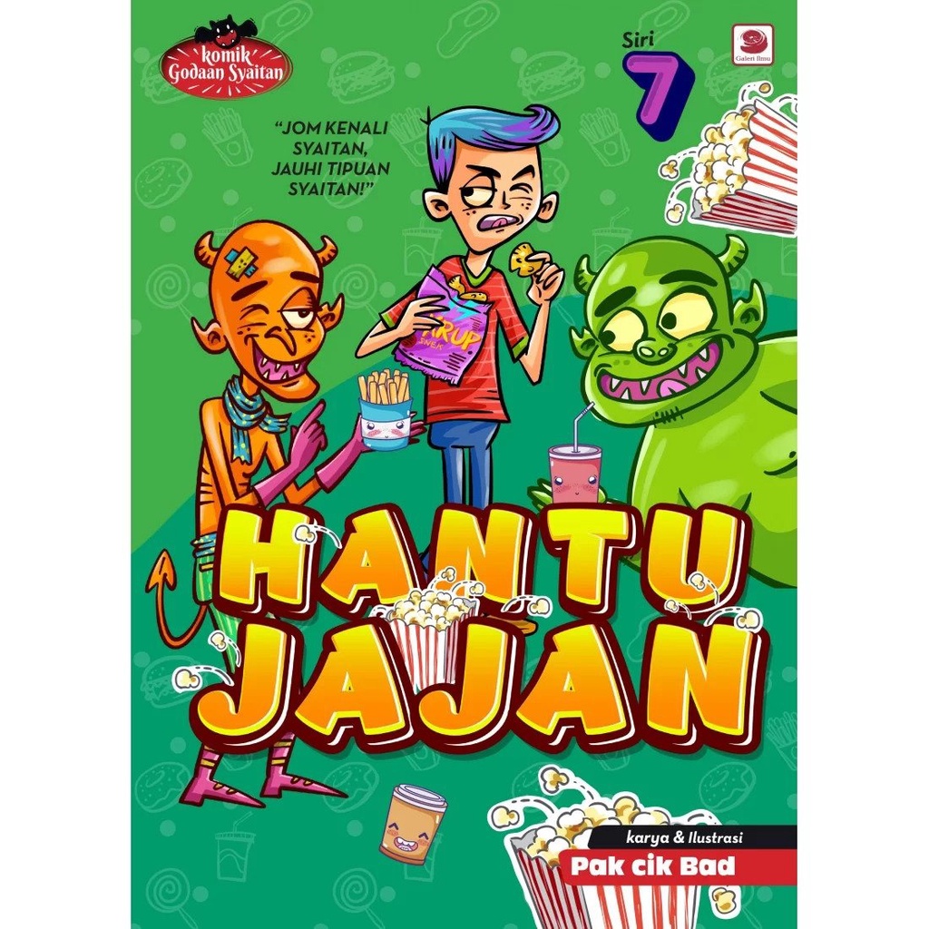 KGS (Komik Godaan Syaitan) SIRI #7A: Hantu Jajan By Pak Cik Bad ...