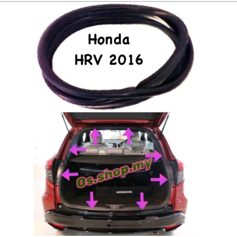 Honda HR-V hrv T7A 2015 - 2020 REAR BOOT BONNET RUBBER BELAKANG BONET ...
