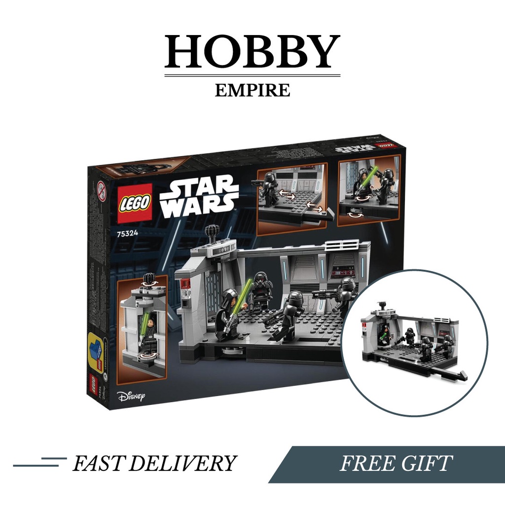 LEGO Star Wars 75324 Dark Trooper Attack *Original LEGO + Extra Bubble ...