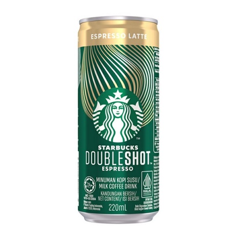 Starbucks Doubleshot Espresso Latte Instant Coffee Cans 220ml | Shopee ...