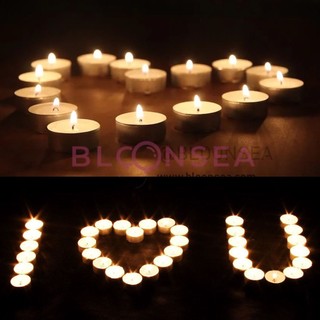 [10pcs] Tealight Candles Romantic Aromatherapy Candlelight Dinner ...