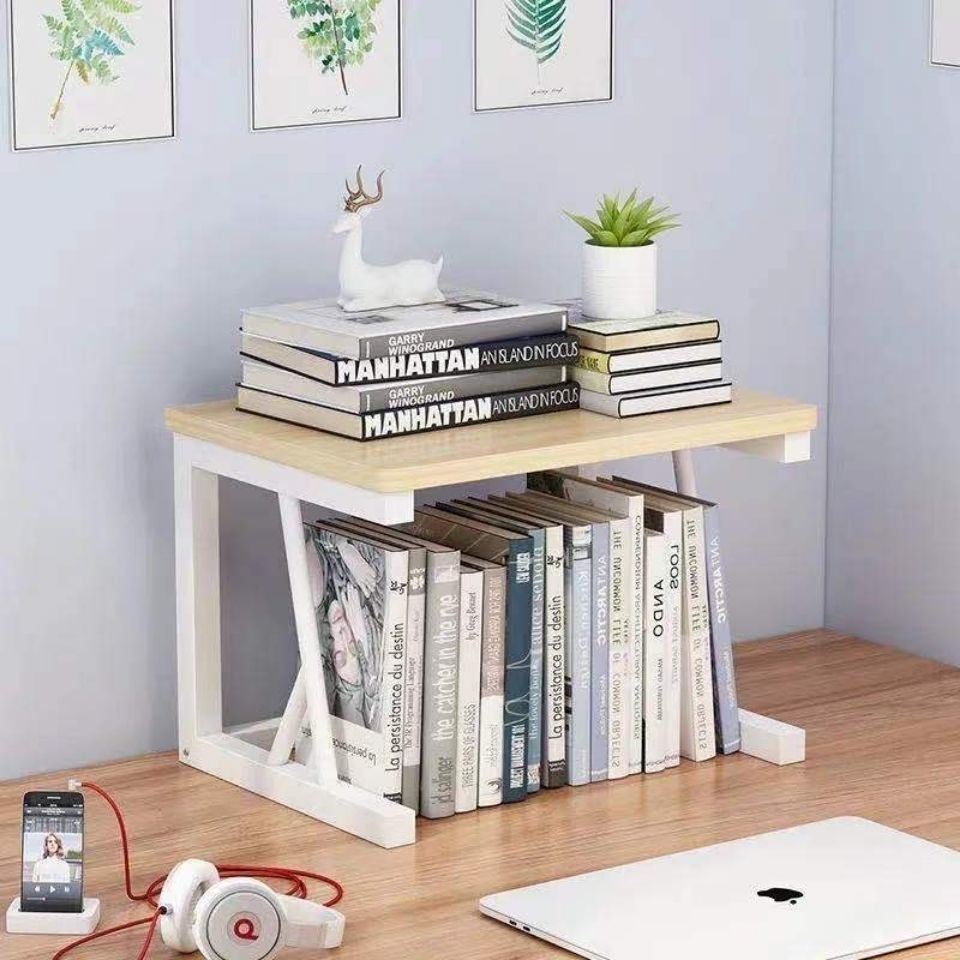 Printer Shelf Desktop Storage Rack Office Desk Height-Increasing ...