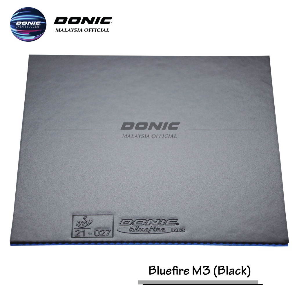 Donic Bluefire M3 Excellent Ball Feedback Table Tennis Rubber | Shopee ...