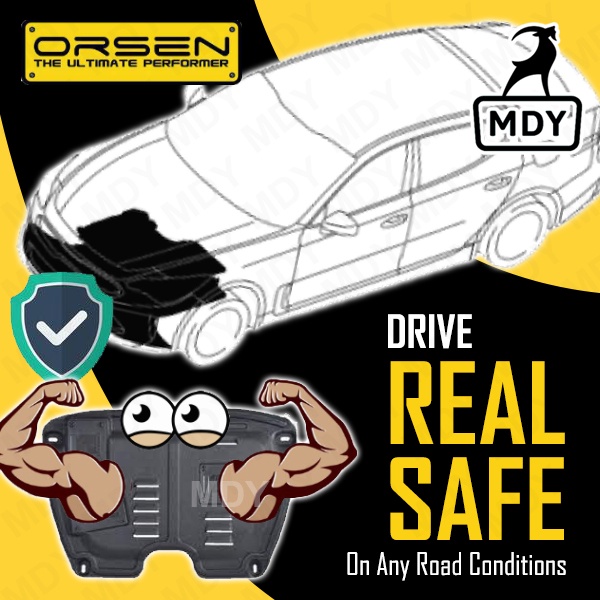 Proton X50 ORSEN Car Under Engine Protection Guard Board Splash Shield ...