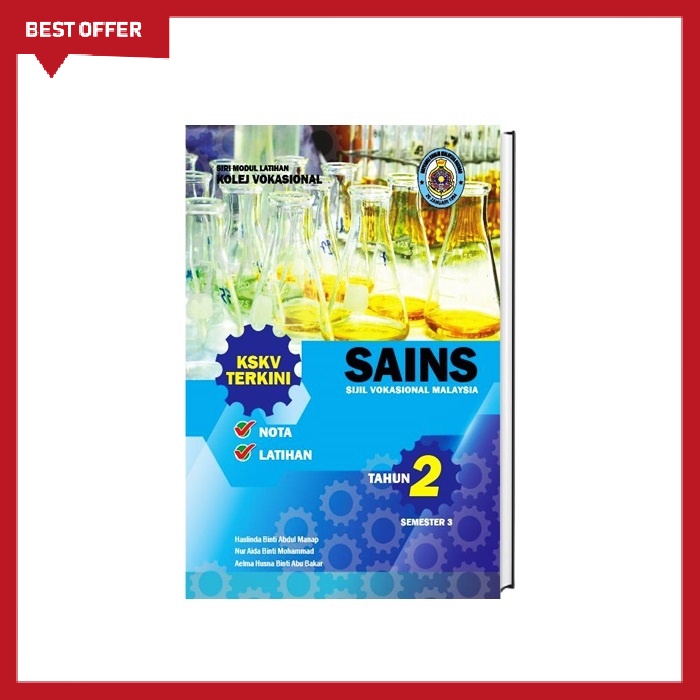 Siri Modul Latihan Kolej Vokasional: Sains Tahun 2 Semester 3 | Shopee Malaysia