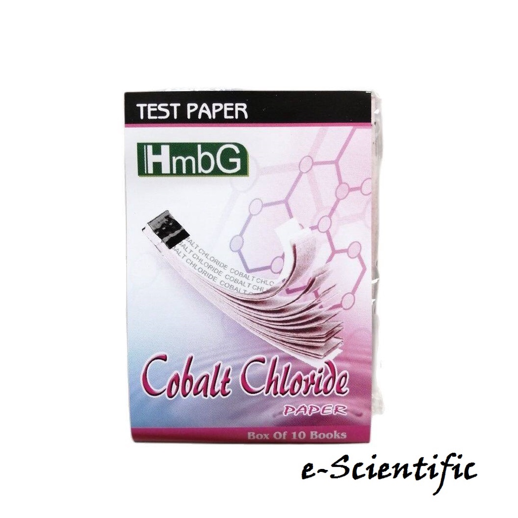 Cobalt Chloride Indicator Paper, HmbG (200 strips/box) | Shopee Malaysia