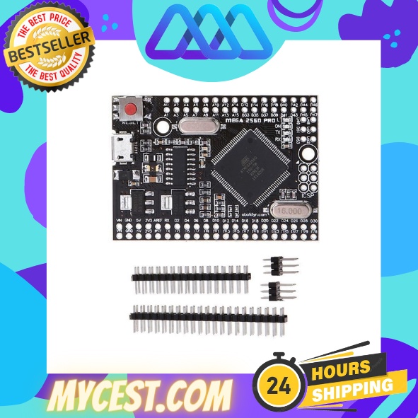 Mega 2560 PRO (Embed) CH340G / ATmega2560 16AU | Shopee Malaysia