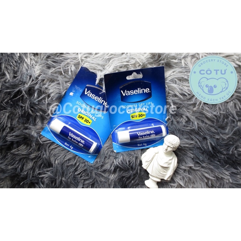 Vaseline Original Soft and Sunscreen Lip Balm SPF30 4G (Australian ...