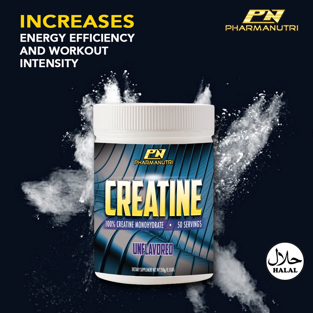Micronized Creatine Monohydrate Powder Halal250g 50 Servings ...