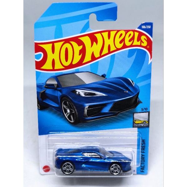 Hot Wheels 2020 CORVETTE Metallic Blue Sportscar 1/64 Diecast Car [7cm ...