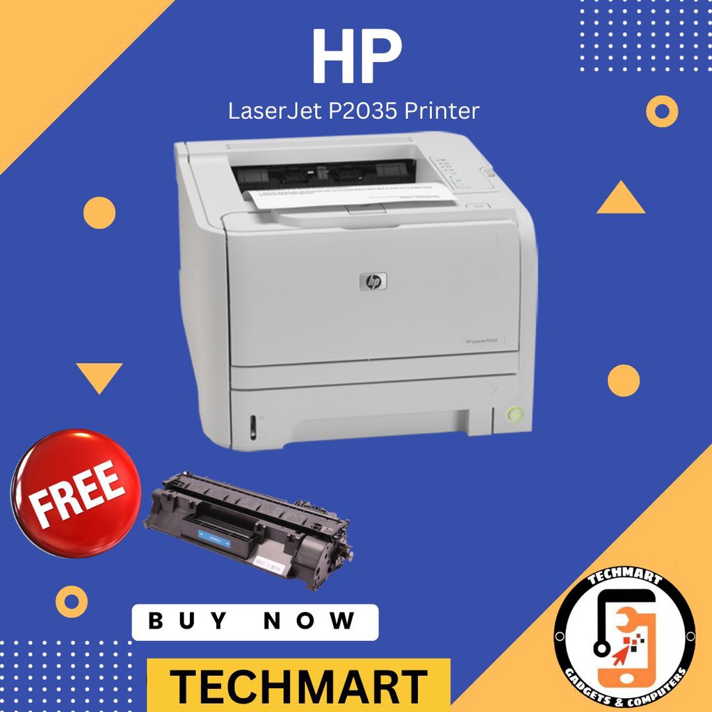 HP LASERJET P2035 PRINTER REFURBISHED | Shopee Malaysia