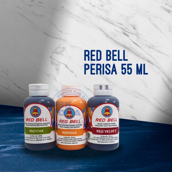 Red Bell Pasta 55 ml ( Matcha, Mango, Blueberry, Red Velvet, Taro ...