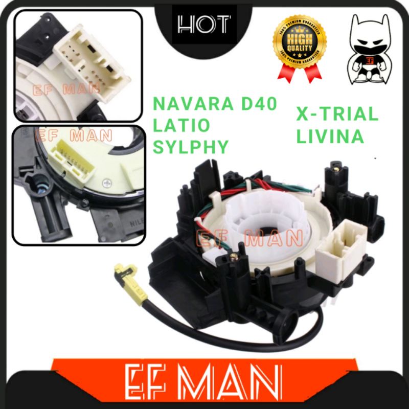 NISSAN NAVARA D40 NV200 SYLPHY X TRIAL LIVINA LATIO AIRBAG SPIRAL CABLE ...