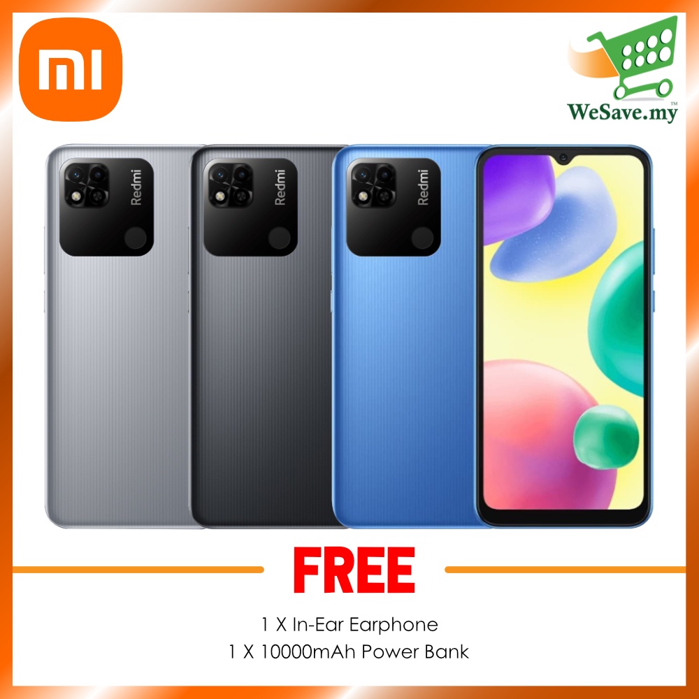 Xiaomi Redmi 10A Smartphone 4GB RAM 128GB (Original) 1 Year Warranty By ...