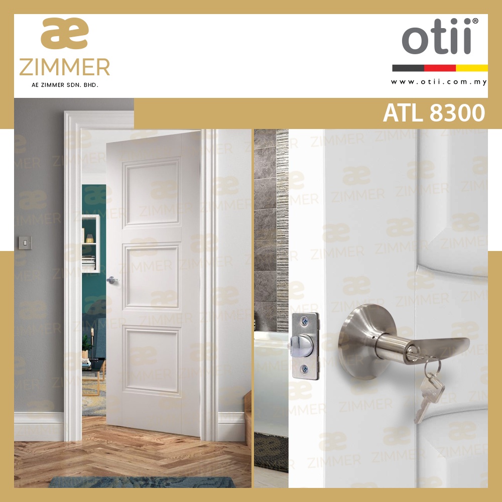 AE Zimmer Otii ATL 8300 Tubular Level Lock_SS(11861) & MB(11863 ...
