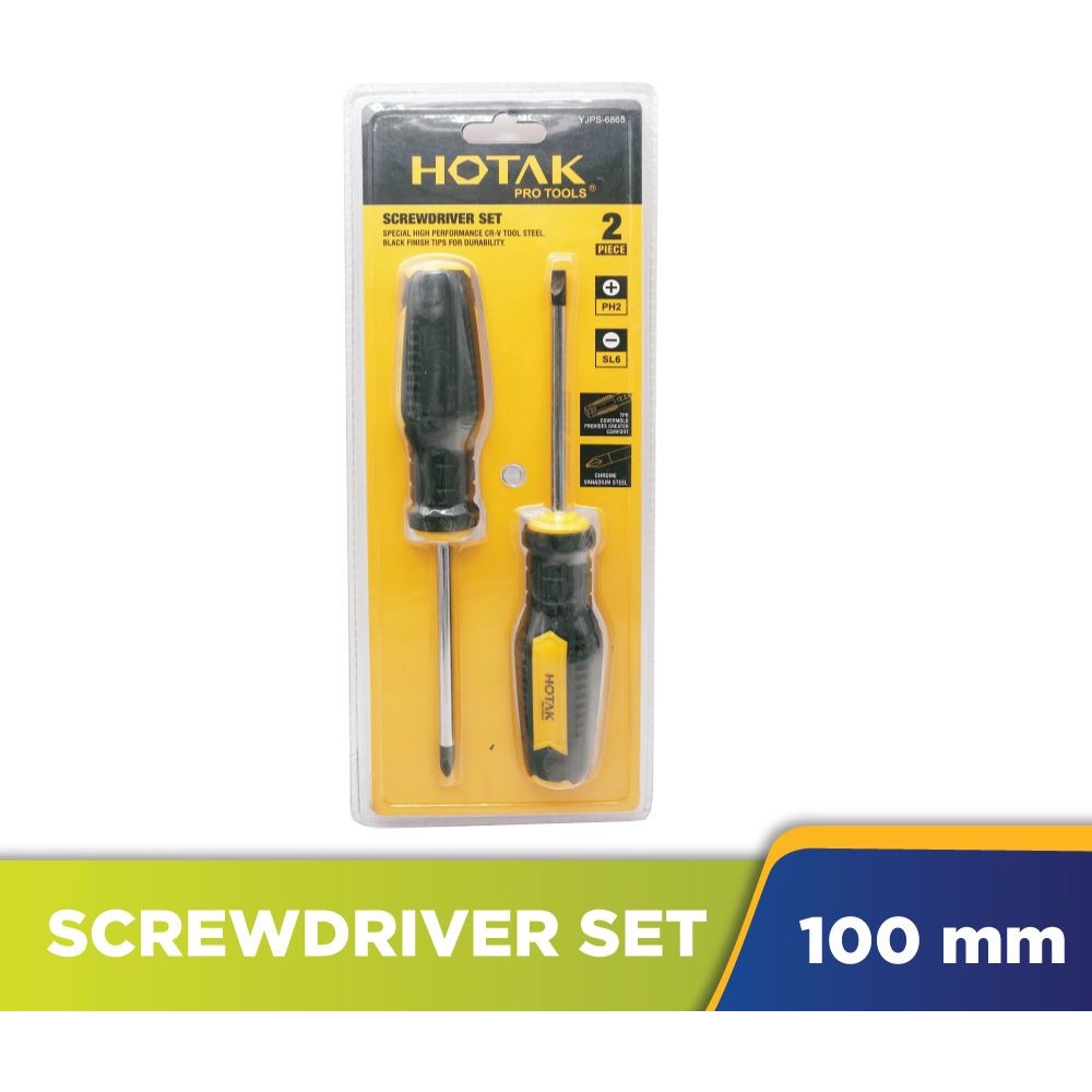 Ready Stock 💕 HOTAK Screwdriver Set (2 Pieces) | Shopee Malaysia