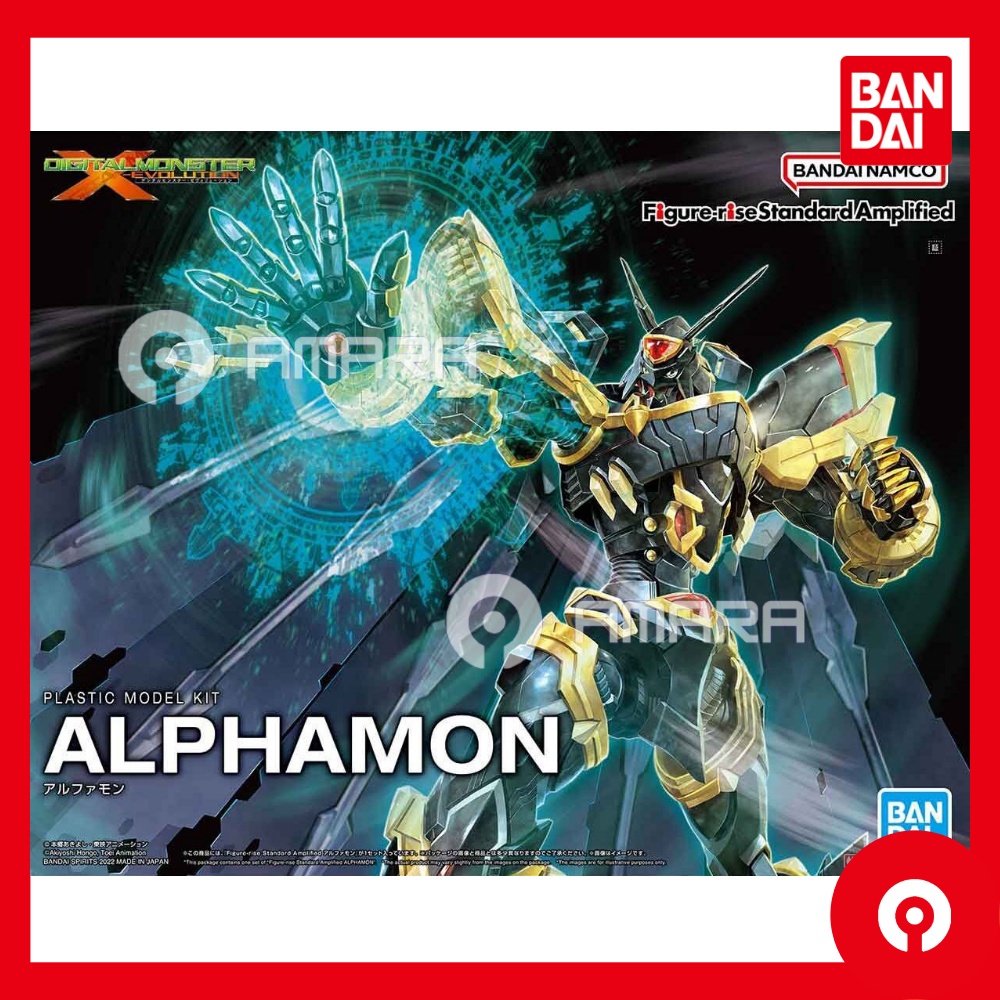 Figure Rise Standard Amplified Alphamon Digimon 63365 | Shopee Malaysia