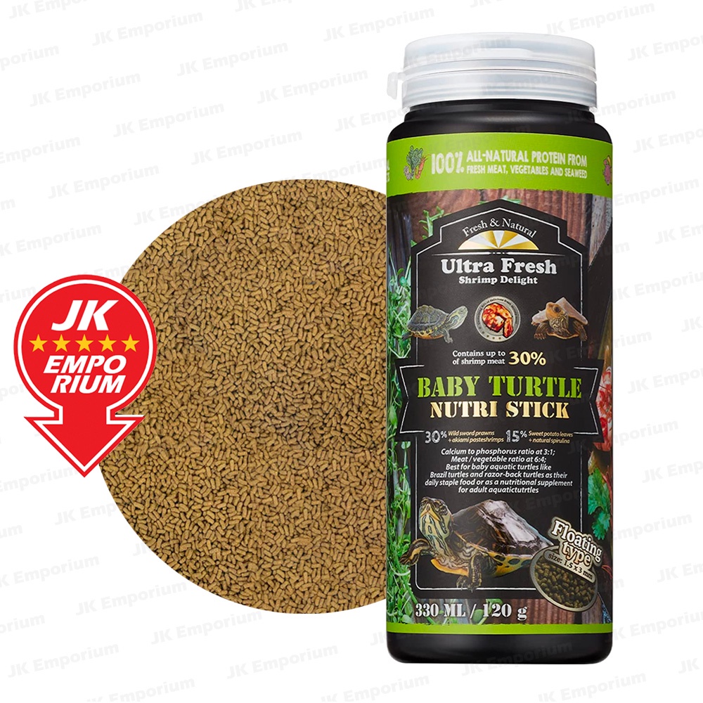 Azoo Ultra Fresh Baby Turtle Nutri Stick For Baby Aquatic Turtle ...