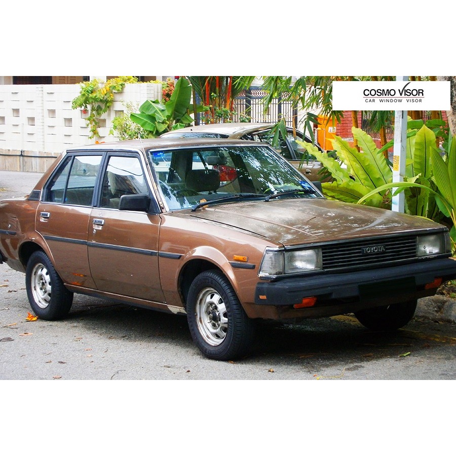 Toyota Corolla KE70 GL 1981-1983 Door Visor / Window Vent Visor ...