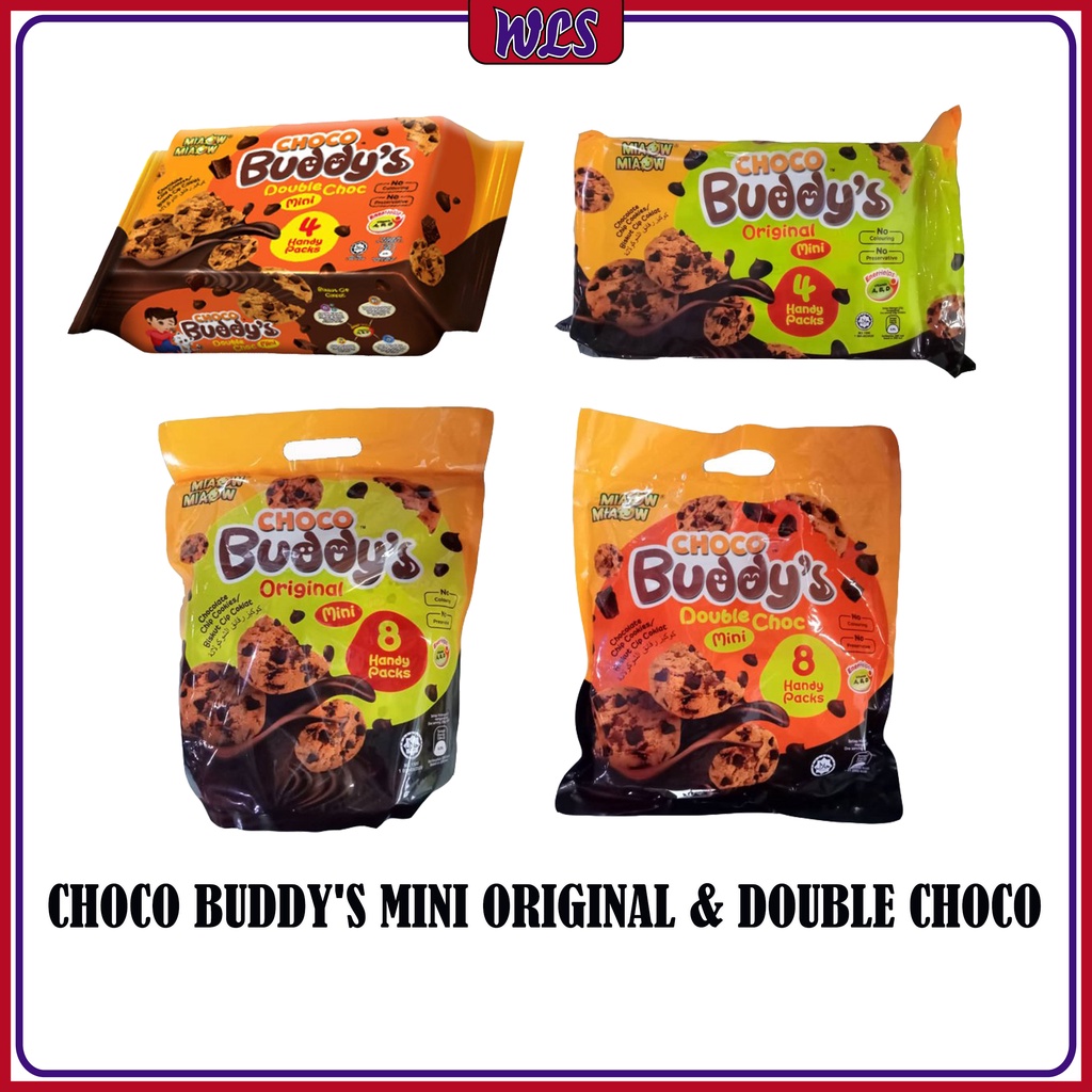 CHOCO BUDDY'S MINI ORIGINAL & DOUBLE CHOCO | Shopee Malaysia