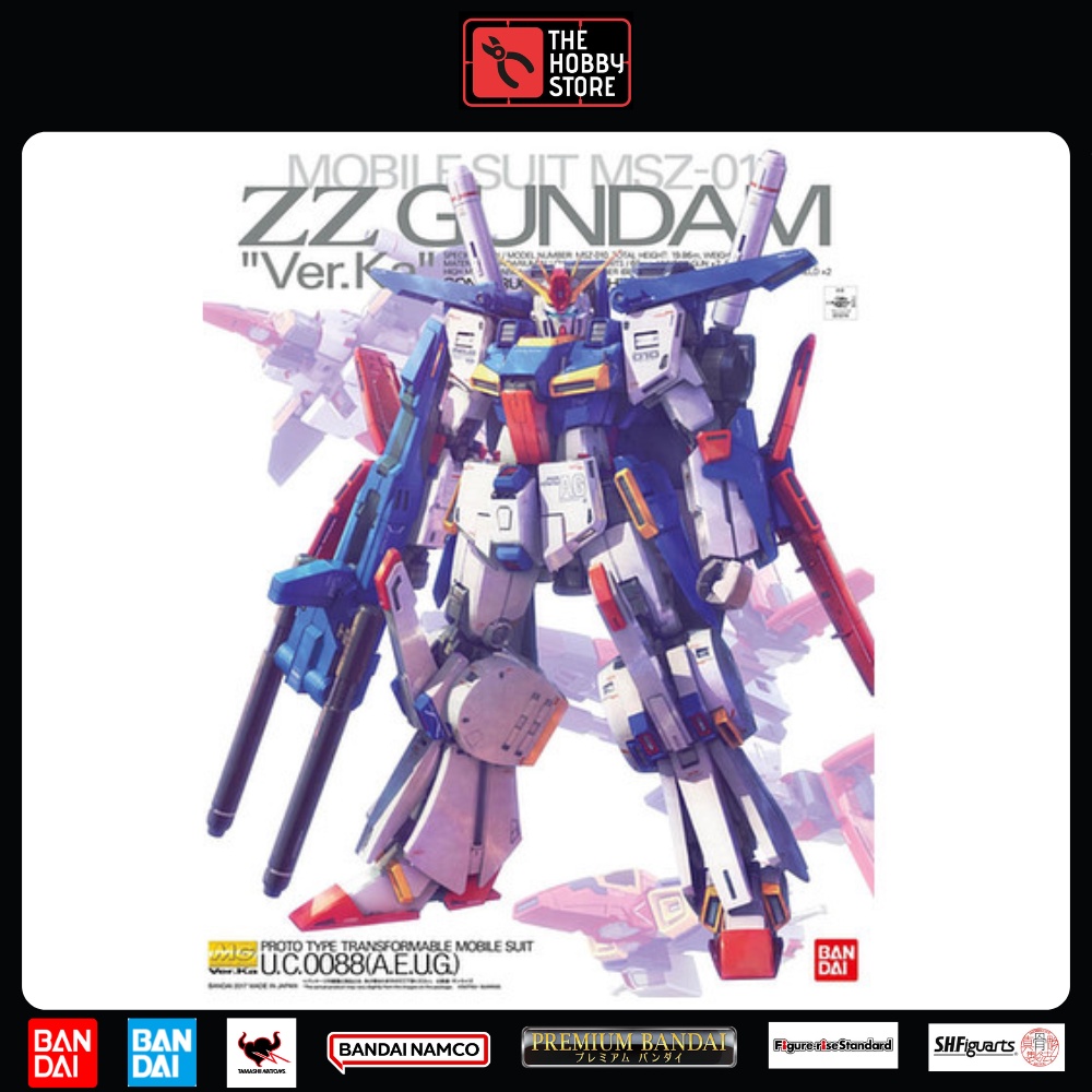 Bandai MG 1/100 Zz Gundam Ver.Ka (Double Zeta) | Shopee Malaysia