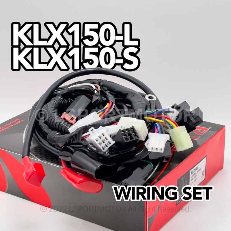 KAWASAKI KLX150-L / S WIRING SET 26031-1650 HARDNESS WIRING HARNESS ...