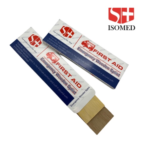 ISOMED First Aid Emergency Wooden Splint 2 Pcs/Box | Shopee Malaysia