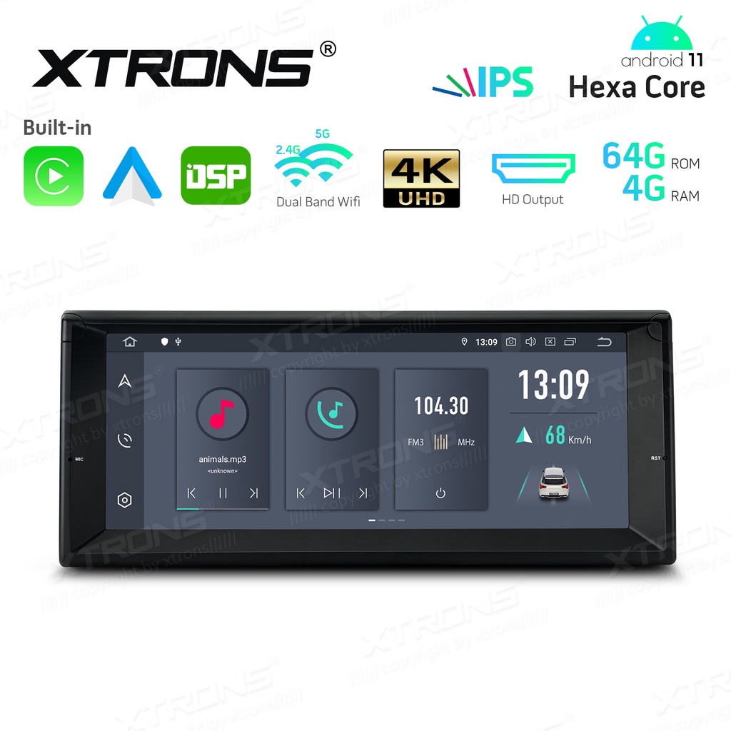 XTRONS 10.25" BMW E39/E38 Car Player Android11 6Core 4+64 Built in ...