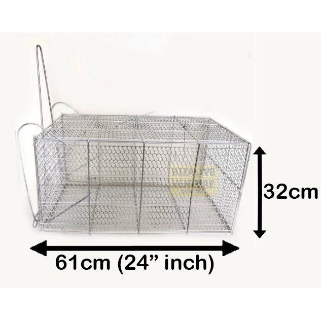 Heavy Duty Big Cage | Trap Cage | Metallogy Big Trap Cage | Perangkap ...