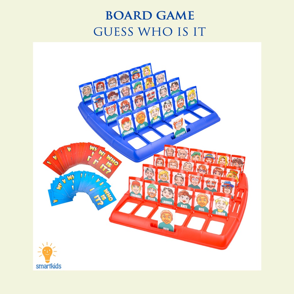 Guess Children's Toys Picture Board Game Who is it - Picture Guess Toys ...