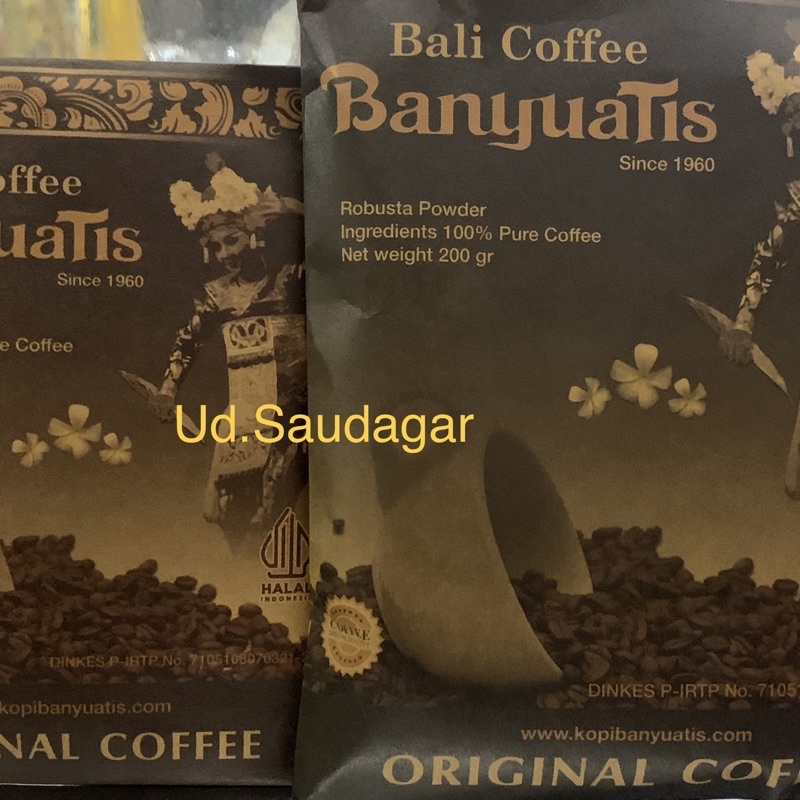Bali Coffee Cap Banyuatis Premium Robusta Legong Original 200Gr / 100Gr ...