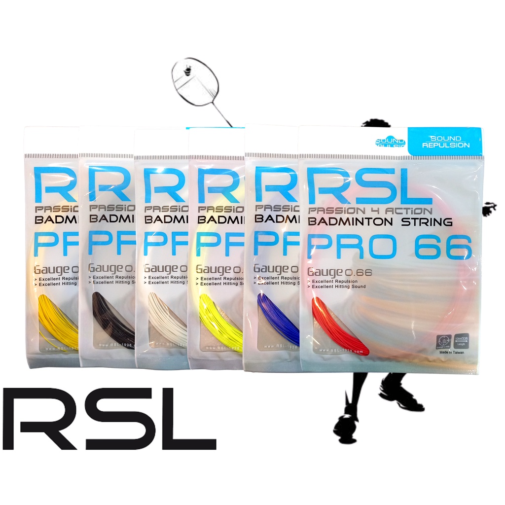 RSL PRO 66 ORIGINAL BADMINTON STRING (MADE IN TAIWAN) | Shopee Malaysia