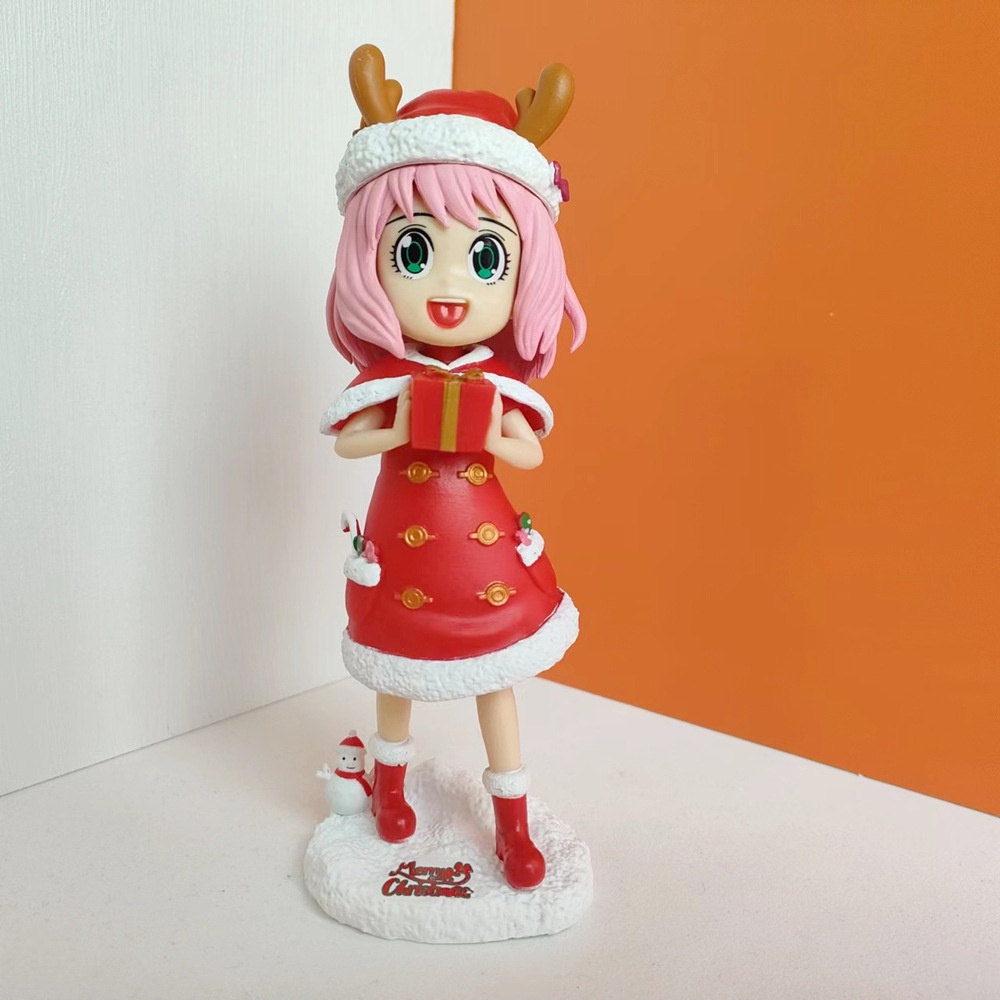 Spy x Family Anya Pvc Figure Anime Anya Forger Christmas Figure ...