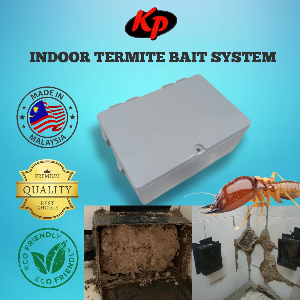 EXcoQ DIY Termite Bait System / Indoor & Outdoor Termite Bait Box/ Umpan Anai Anai/ Destroy ...
