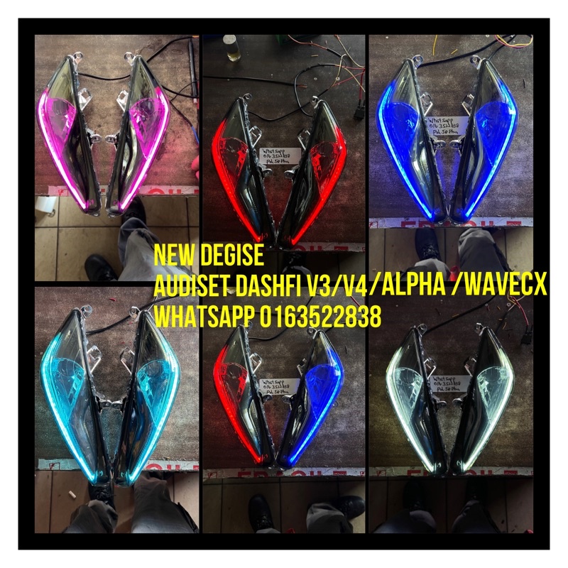 Audi set honda dash 125fi v3/v4/v5fi Honda alpha/ Honda wave CX / WAVE ...