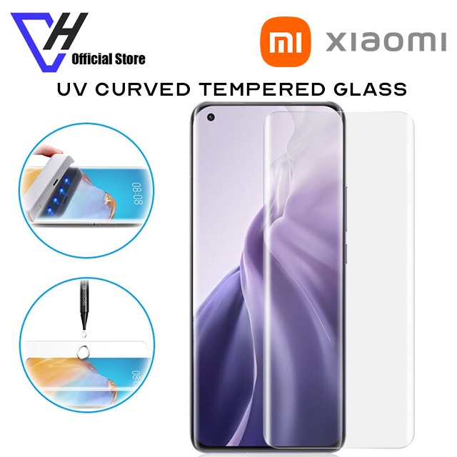 Mi 12 Note10 pro UV Curved Tempered Glass | Shopee Malaysia