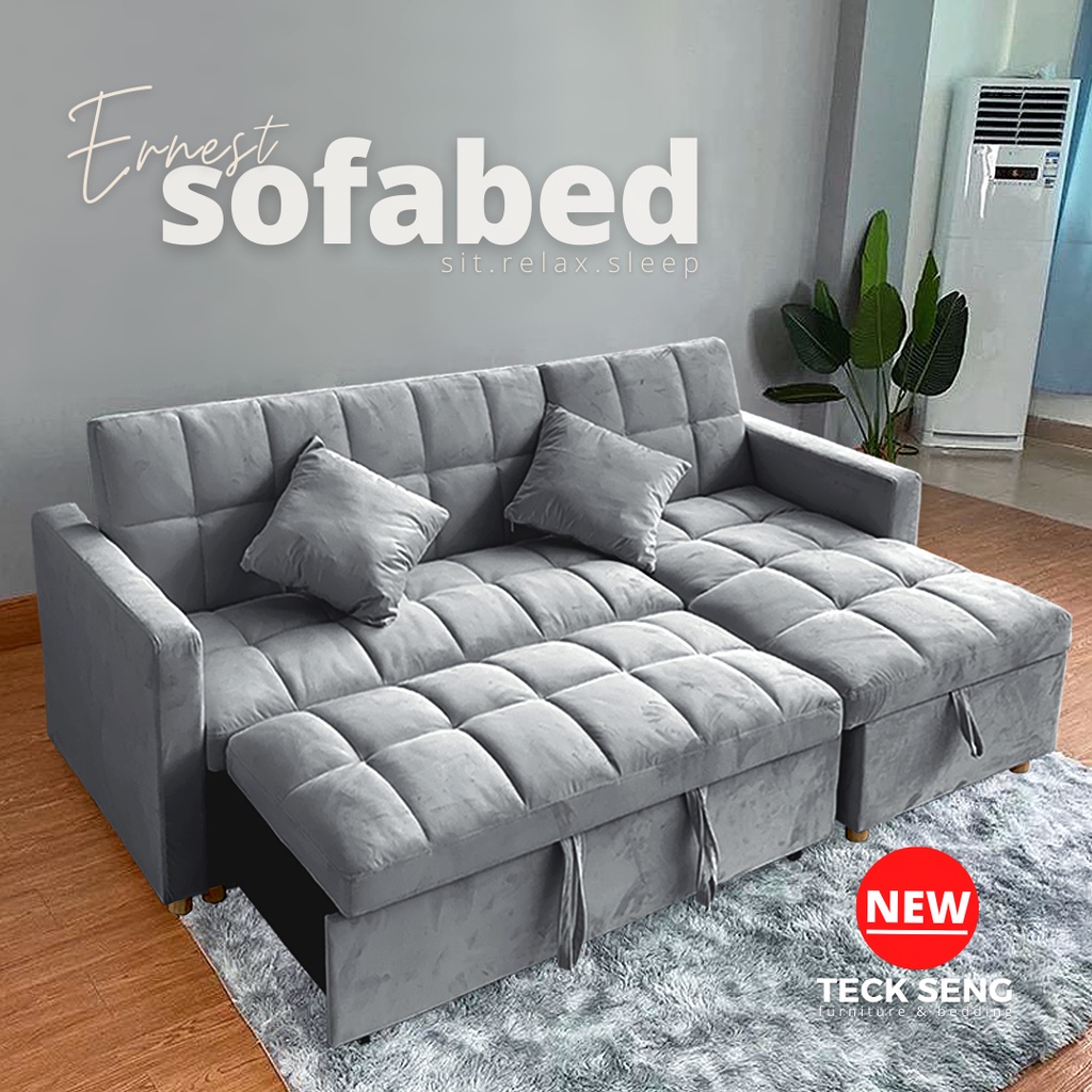 [NEW LAUNCH - Free 2 Pillow] 3 Seater Sofa Set L Shape Sofa ...