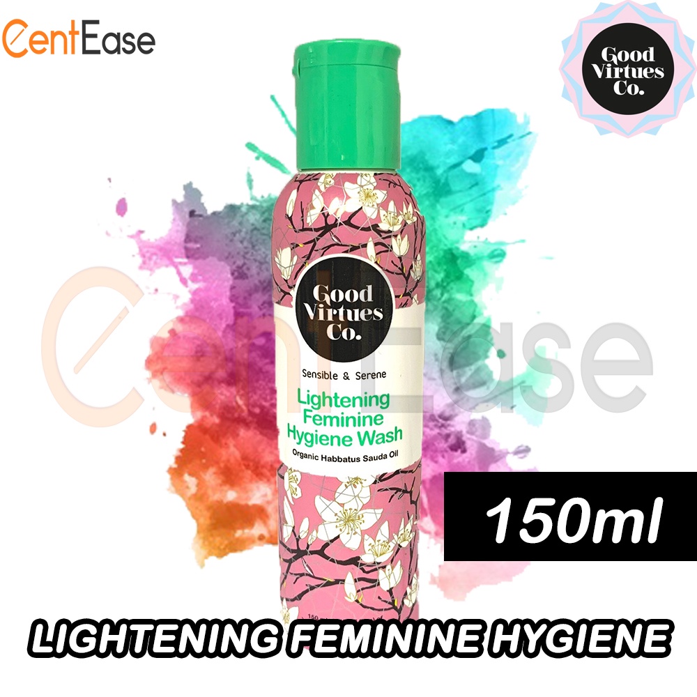 Good Virtues Co (GVC) Lightening Feminine Hygiene Wash 150ml (Exp: Jun ...