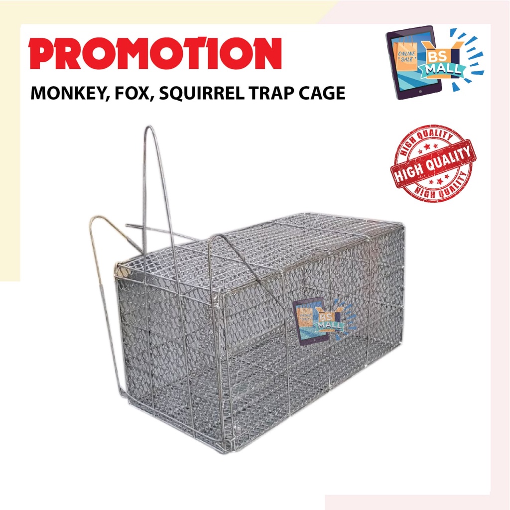 BS MALL Fox,Cat,Weasel,Squirrel Trap Cage / Perangkap Tikus,Musang ...