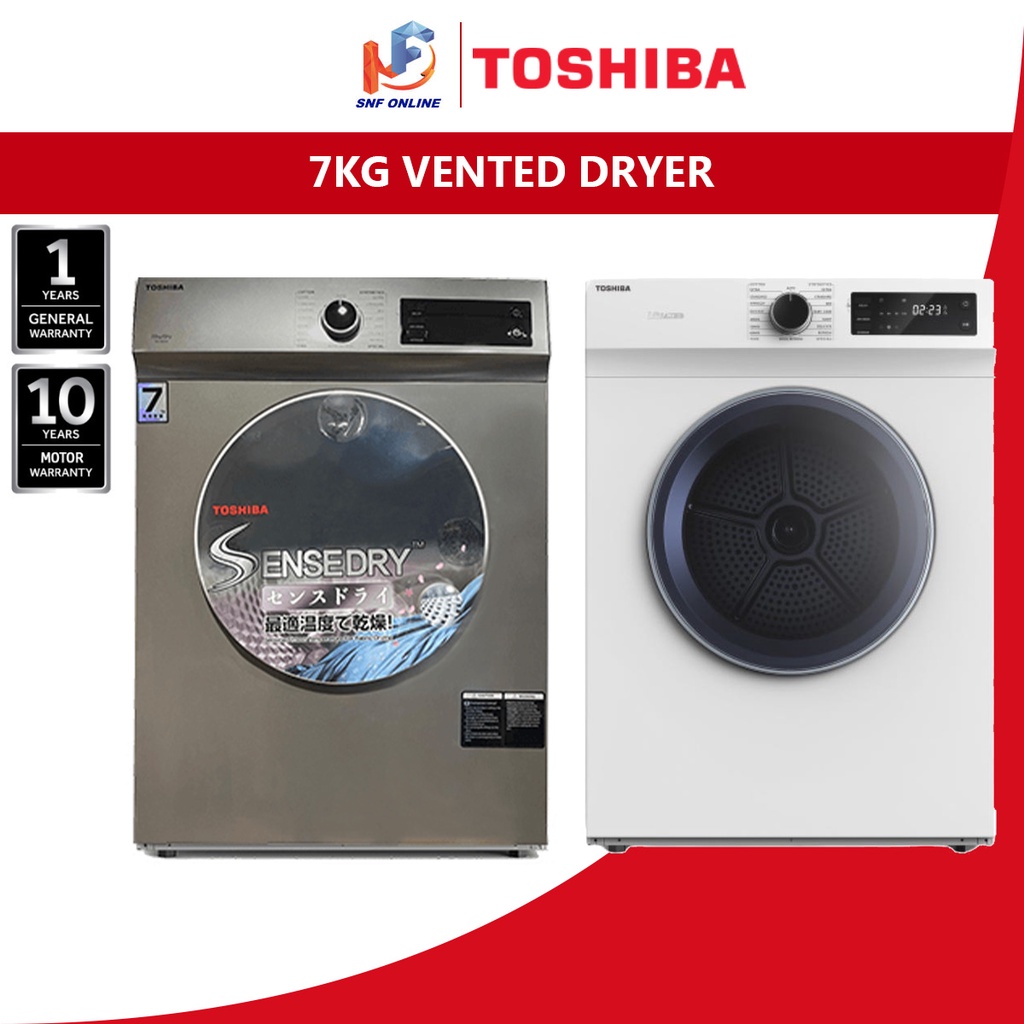 Toshiba Mesin Pengering Sensedry Tumble Dryer (7 kg) TD-H80SEM TDH80SEM ...