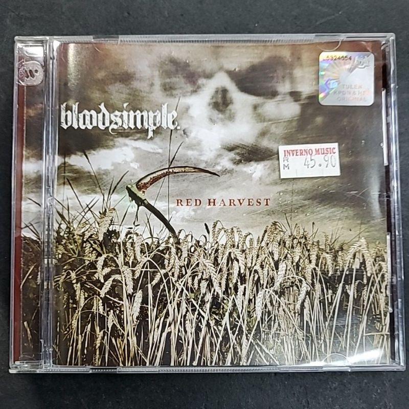 Bloodsimple - Red Harvest (CD) | Shopee Malaysia
