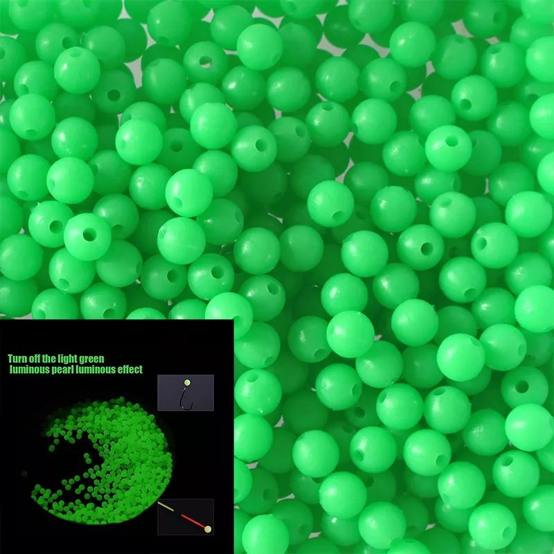 [ Bulat & Bujur ] Fishing Luminous Bead & Bean LightGlow Ball Fishing ...