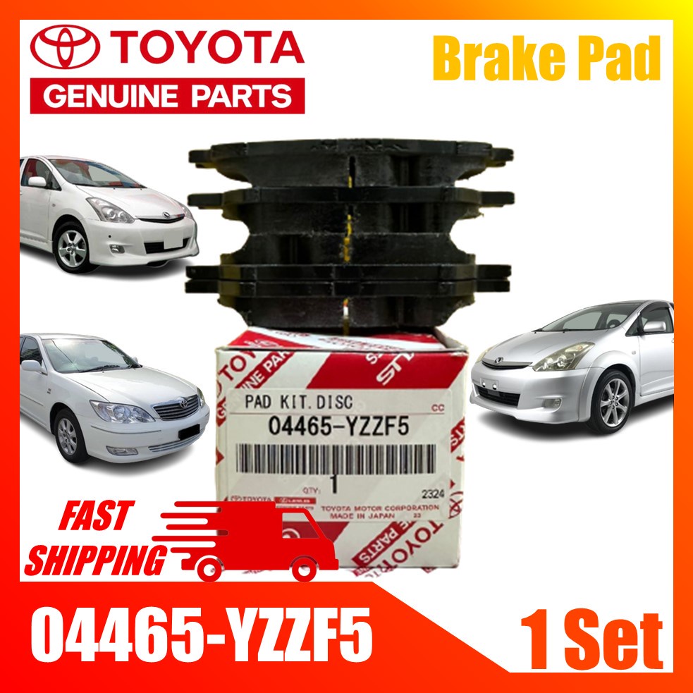 Genuine Toyota Front Brake Pad Disc Pad Break Disc 04465-YZZF5 – Toyota ...